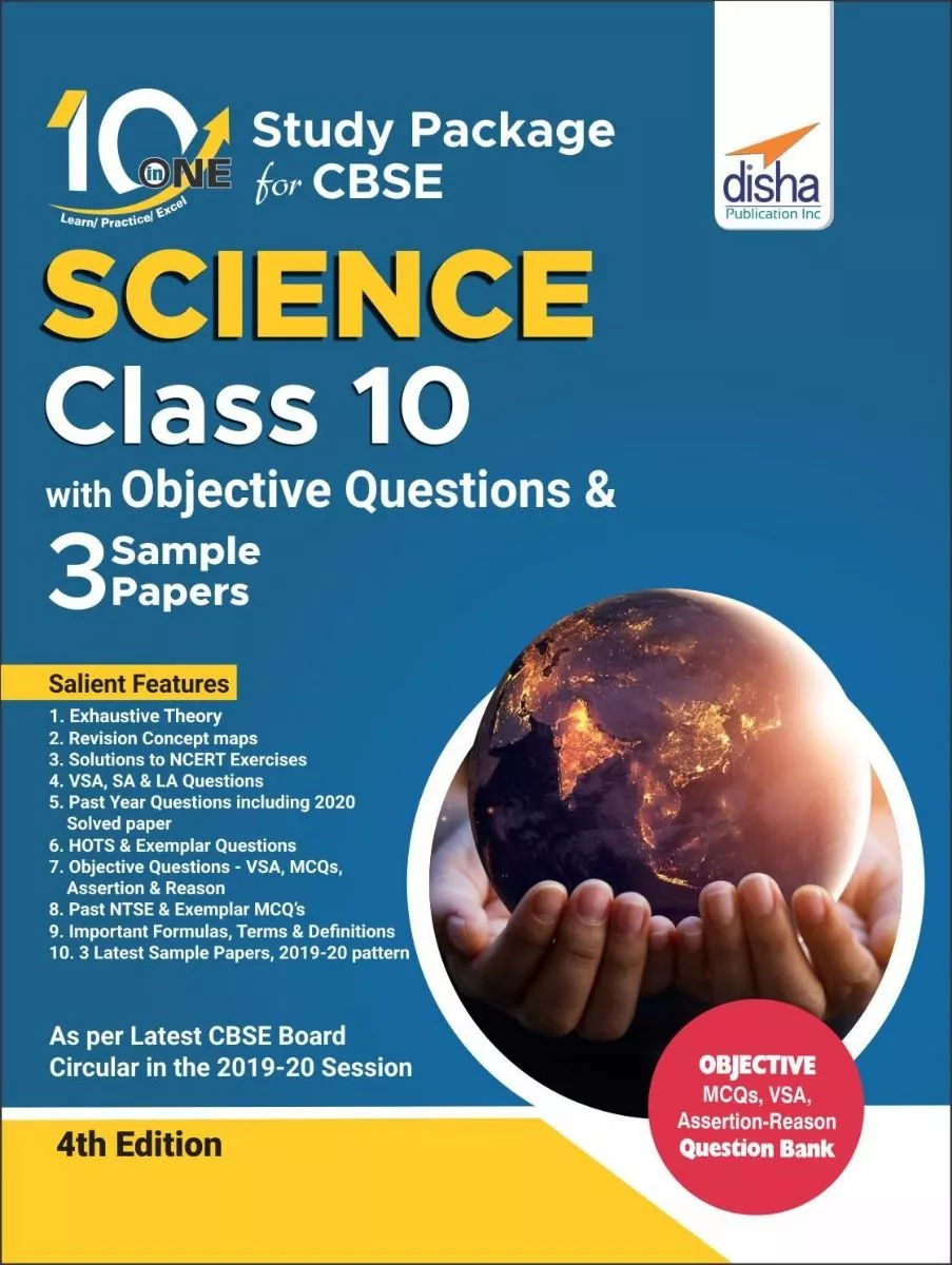 10 in One Study Package for CBSE Science Class 10 with Objective ...