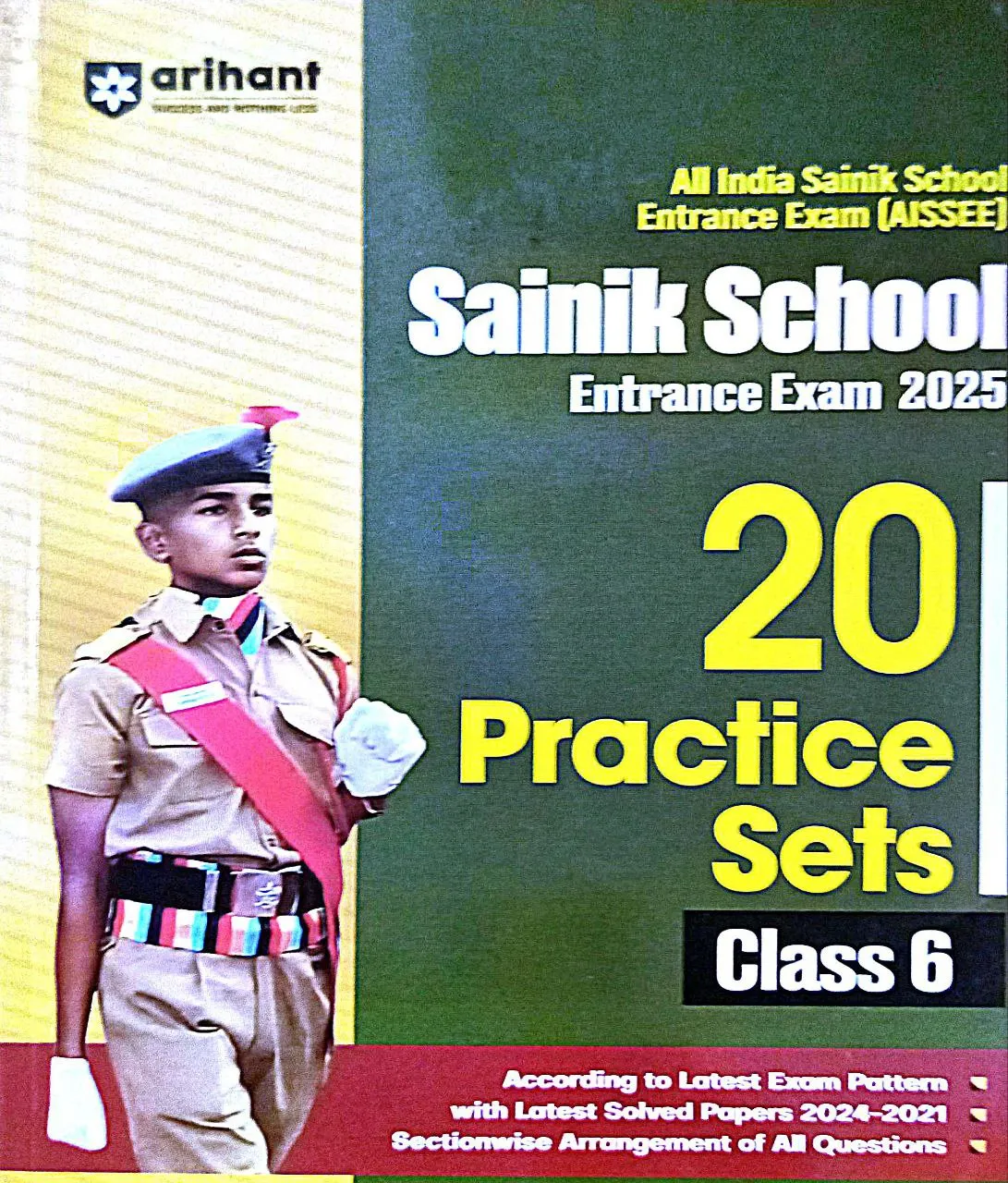 All India Sainik School Entrance Exam 20 Practice Sets Class-6 {E}