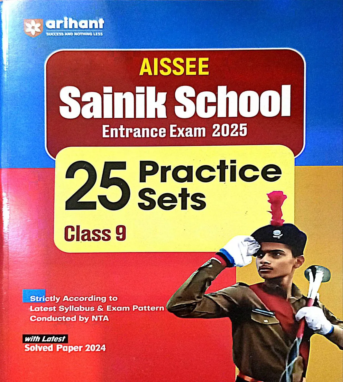 All India Sainik School Entrance Exam 25 Practice Sets Class-9 {E}