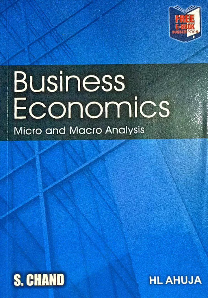 Business Economics Micro And Macro Analysis Business Economics Micro And Macro Analysis