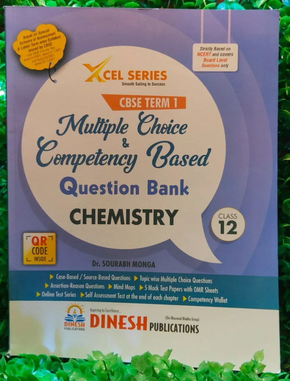 XCEL Series Multiple Choice & Competency Based Question Bank CHEMISTRY ...