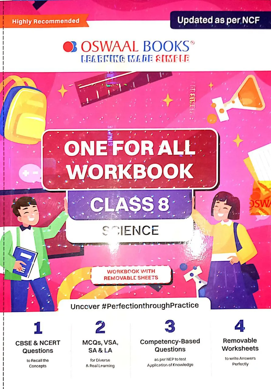 CBSE One For All Workbook Science Class-8