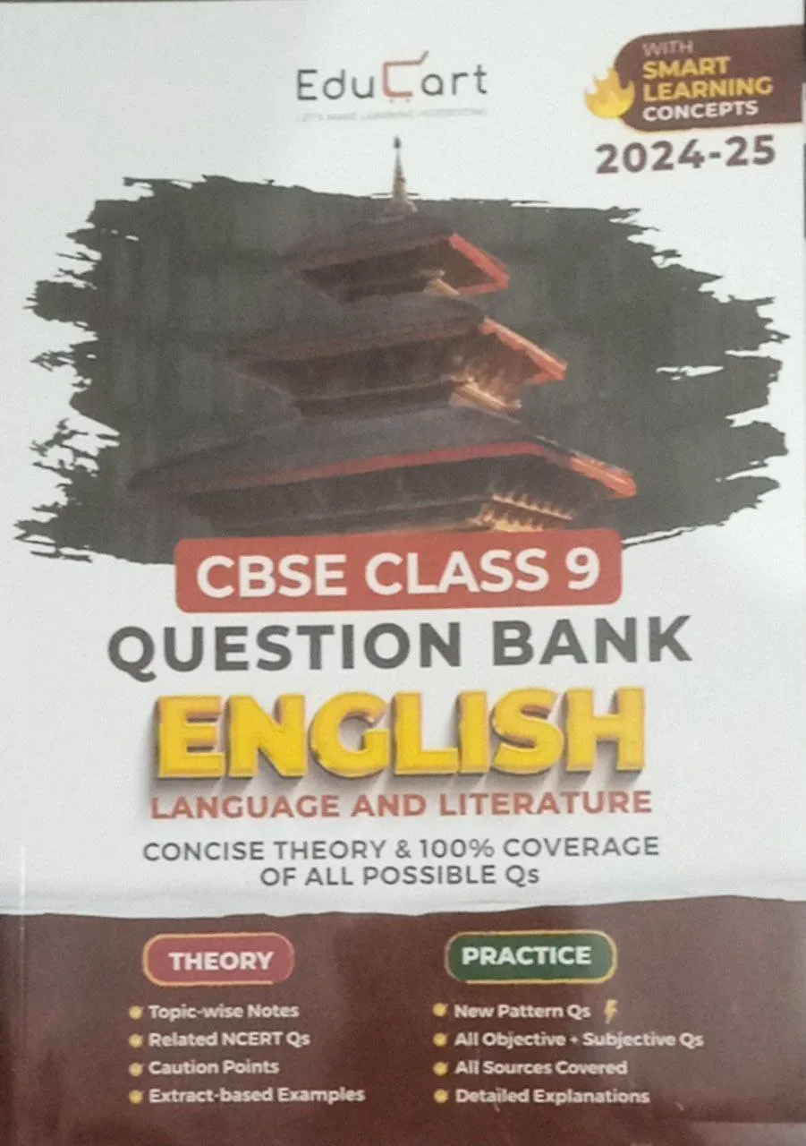 CBSE Question Bank English Language & Literature Class-9 (2024-25 )