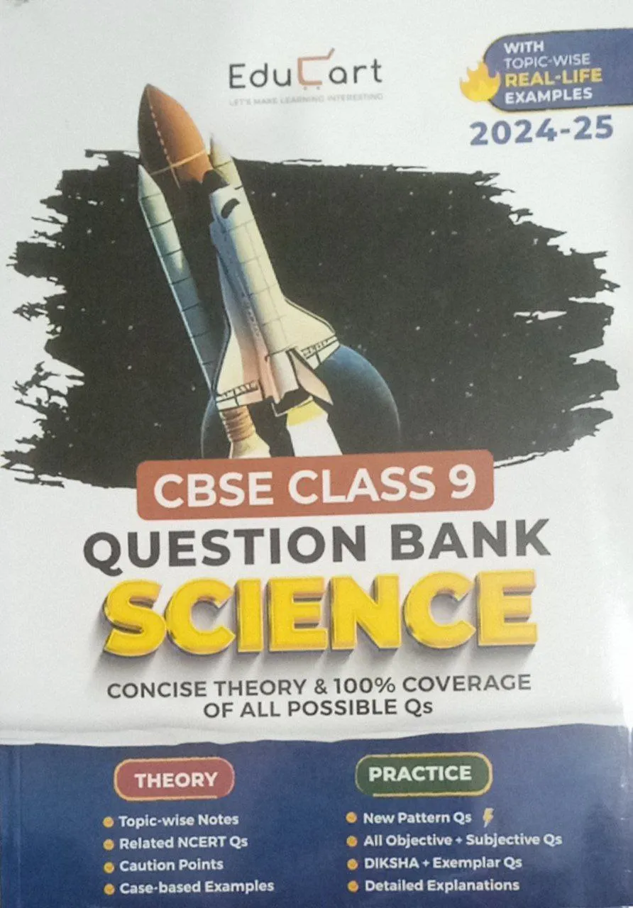 CBSE Question Bank Science Class-09 (2024-25 )