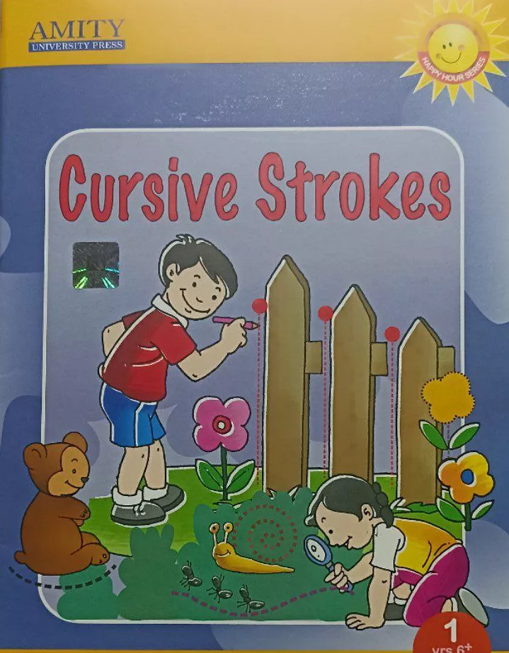 Cursive Strokes For Class 1