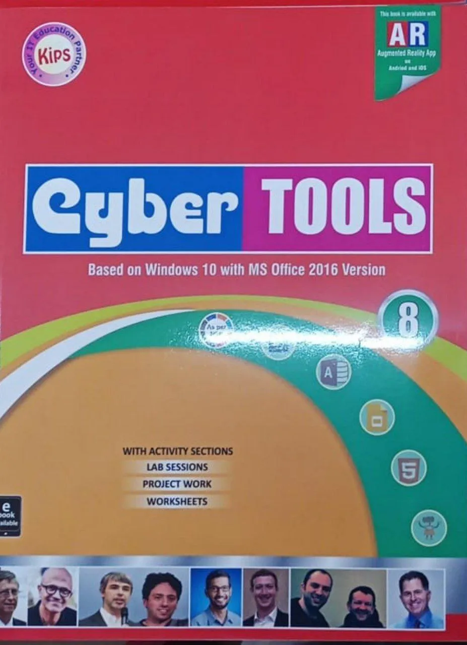 Cyber Tools Windows-10 Ms Office-2016 for class 8 v