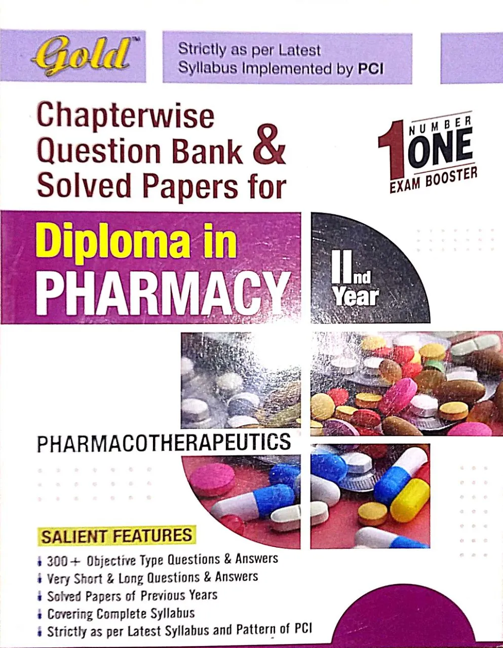Diploma In Pharmacy Pharmacotherapeutics C.w.q.b Sp 2nd Year Latest ...
