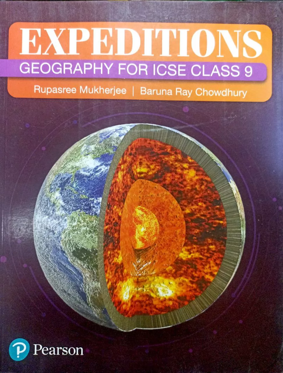 Expeditions: Geography for Book by Pearson for ICSE Class 9