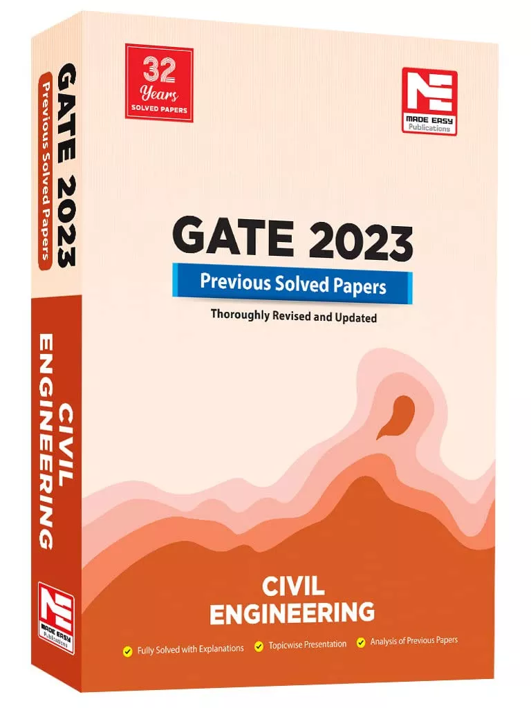 GATE-2023: Civil Engineering Previous Year Solved Papers