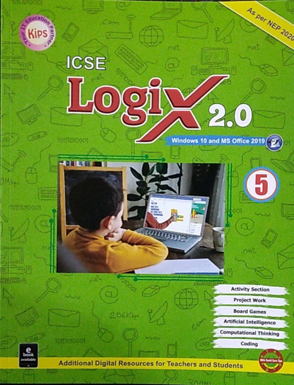 Logix 2 0 Class 5 Win10 MS Office ICSE logix-2-0-class-5-win10-ms-office-icse