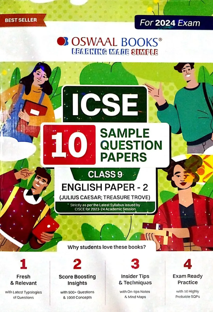 Icse 10 Sample Question Papers English Paper-II-9 (2023-2024)