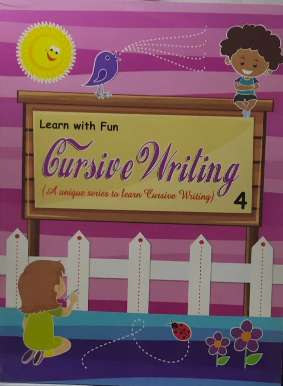 Learn With Fun Cursive Writing Class- 4