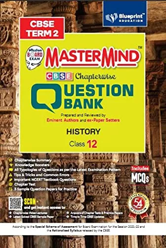 Master Mind CBSE Question Bank – History Class 12 |Term 2 | For CBSE ...
