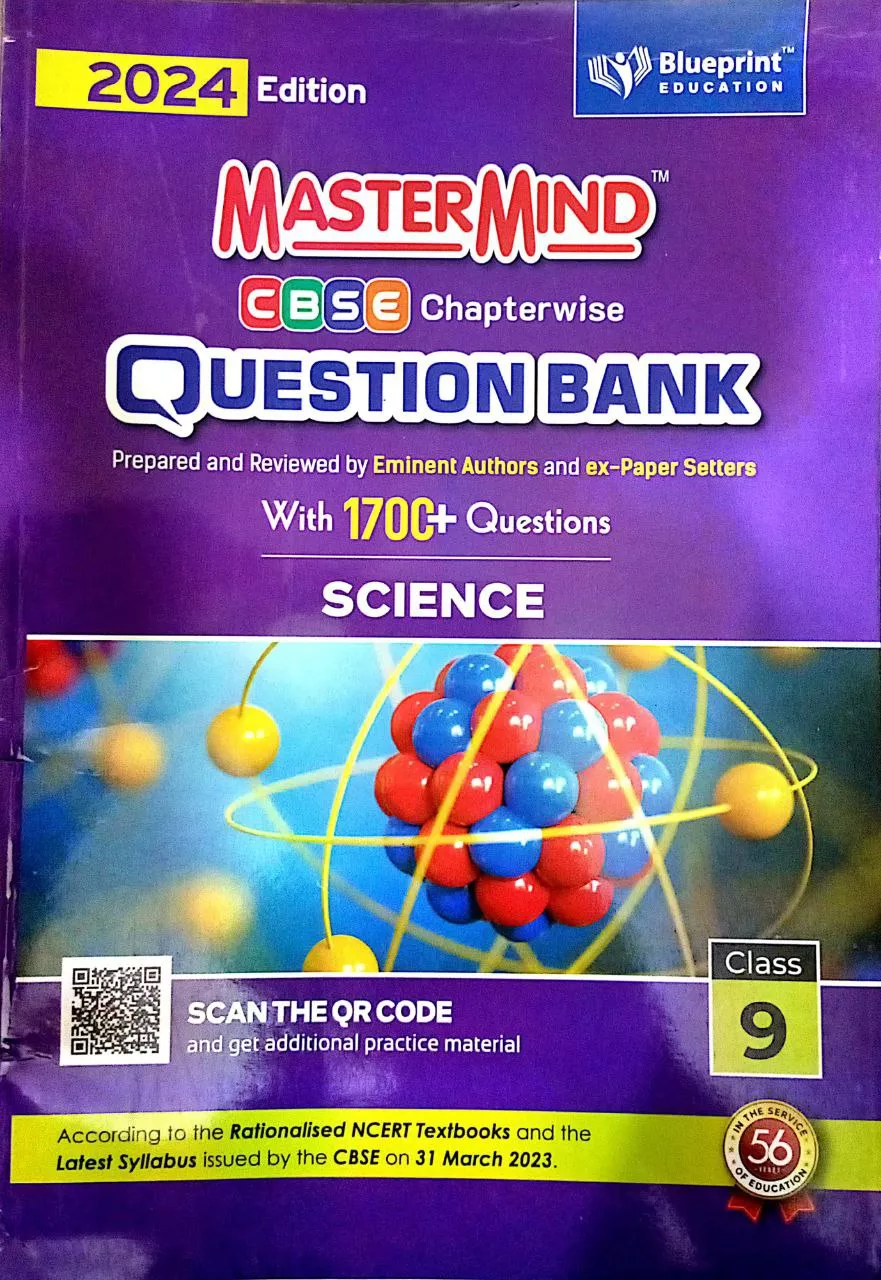 Mastermind CBSE Chapterwise Question Bank Science for Class 9 (2024)