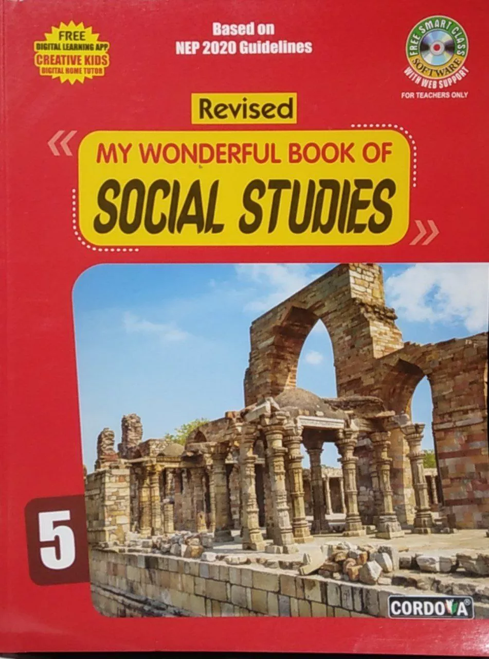 My Wonderful Book Of Social Studies for Class 5