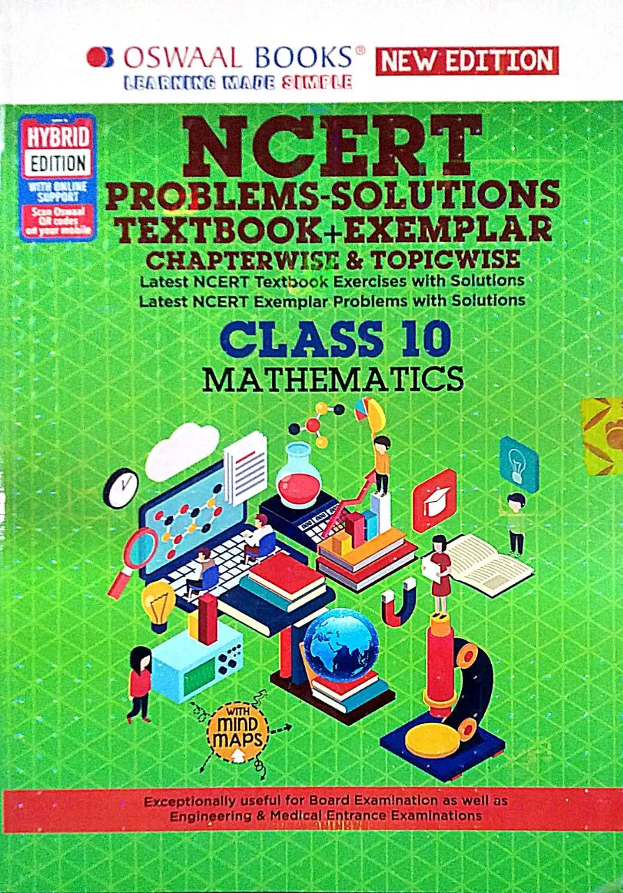 Ncert Problems - Solutions (textbook + Exemplar) Mathematics Class -10
