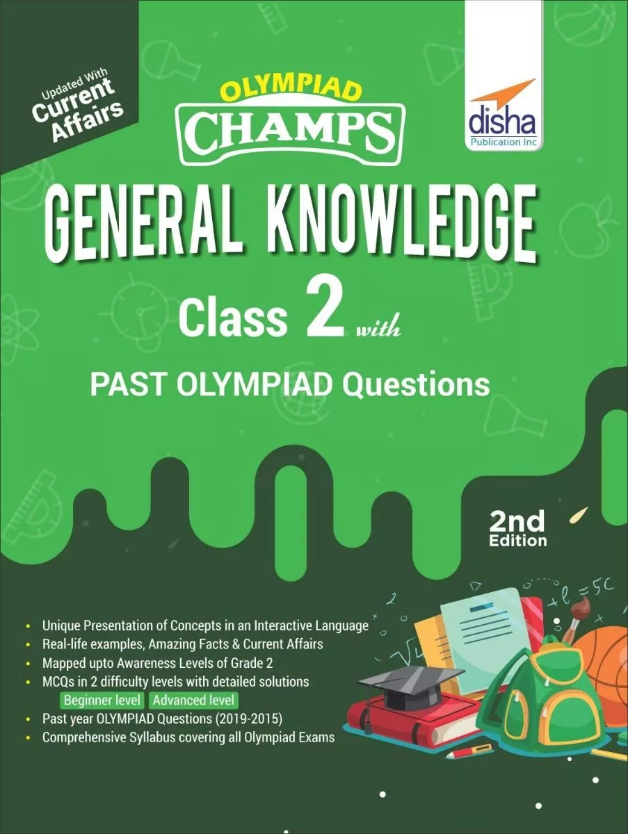 Olympiad Champs General Knowledge Class 2 with Past Olympiad Questions ...