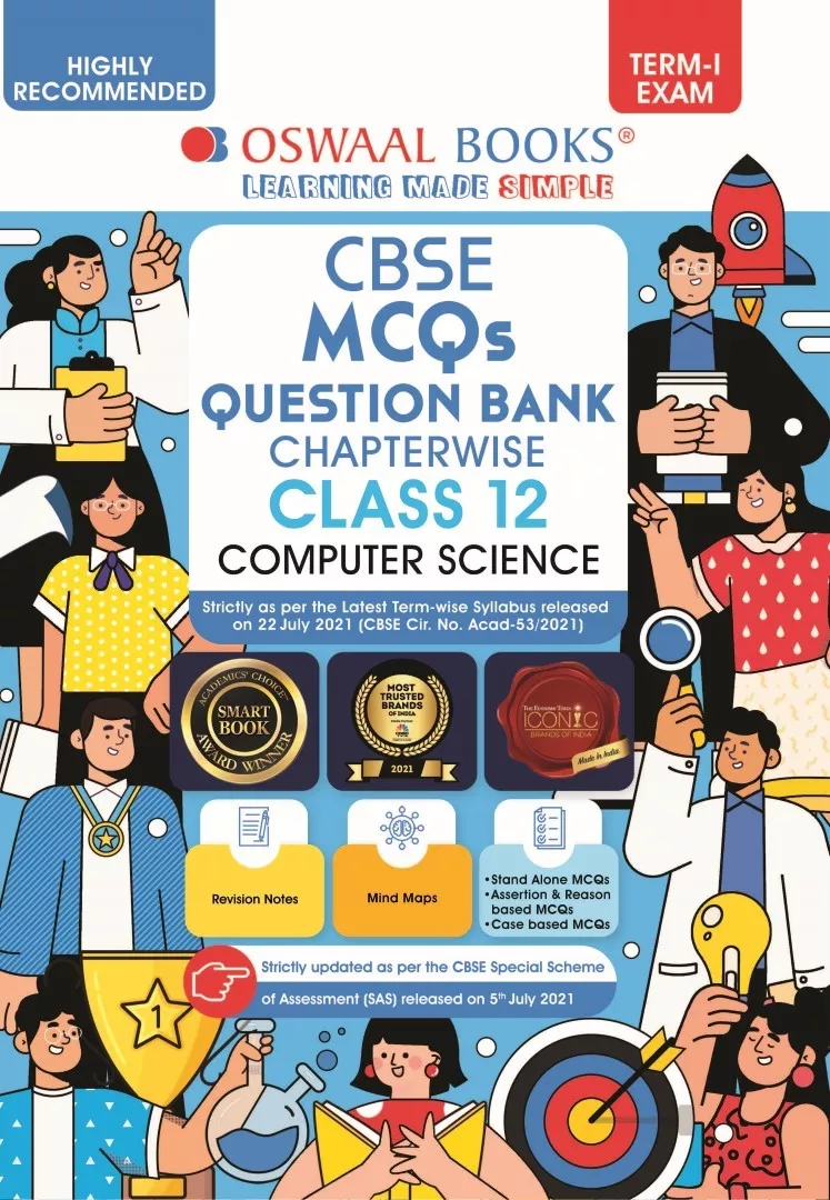 Oswaal CBSE MCQs Question Bank Chapterwise For Term-I, Class 12 ...