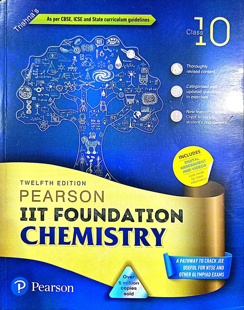 Pearson Iit Foundation Chemistry Class 10 | 2024