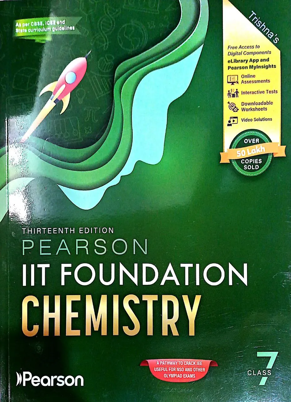 Pearson Iit Foundation Chemistry Class 7 | 2026
