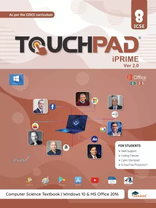 Touchpad iPrime Ver 2.0 Computer Book Class 8 ICSE