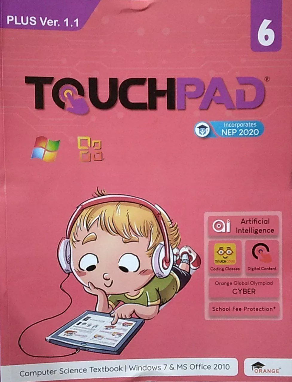 Touchpad Computer Book Plus Ver 1.1 for Class 6