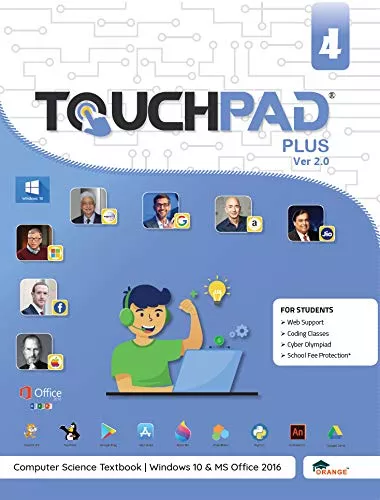Touchpad Plus Ver 2.0 Computer Book Class 4