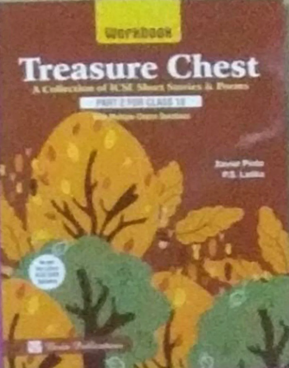 Treasure Chest A Coll. Of Icse Poems & Short Stories W/b-10 Latest ...