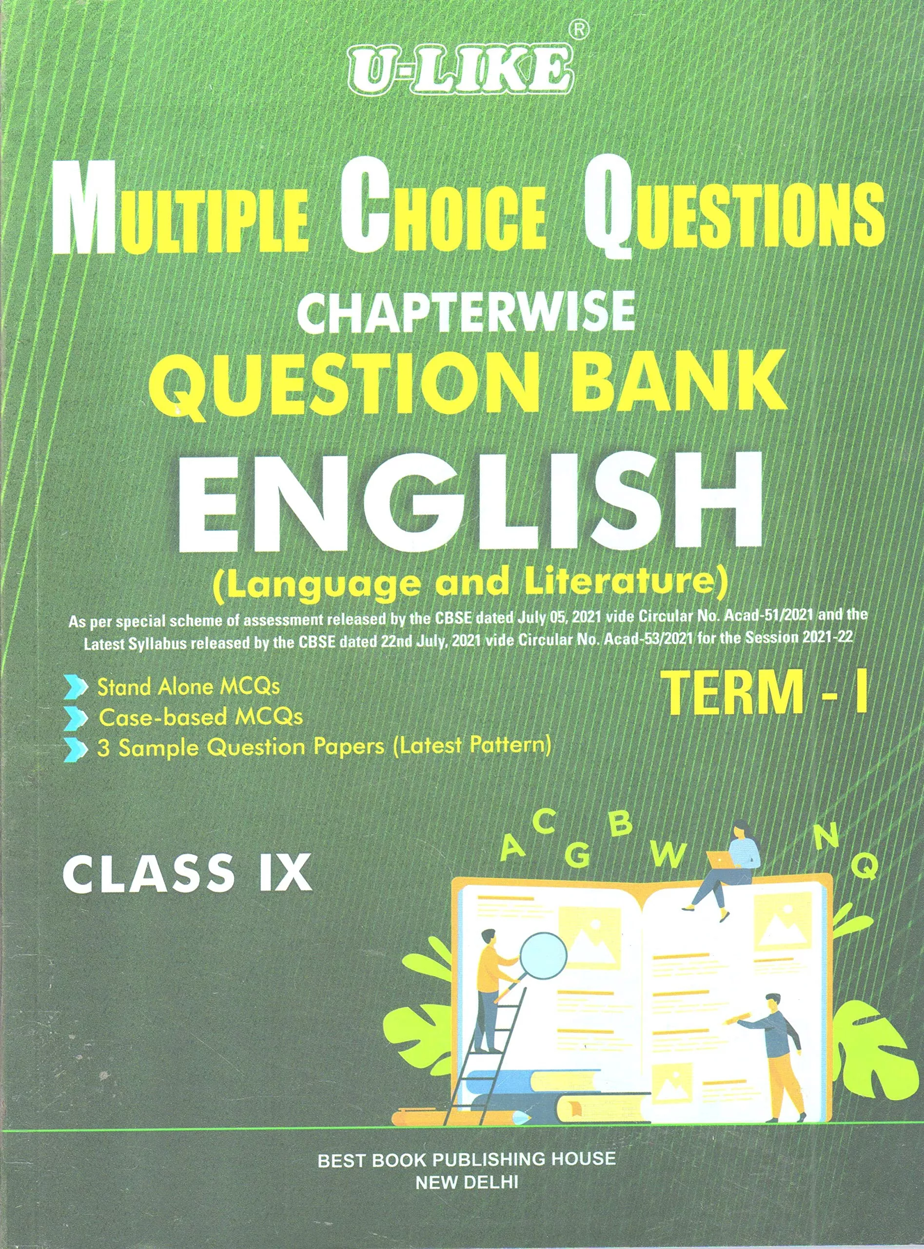 U-Like English Language and Literature Class 9 MCQ Chapterwise Question ...