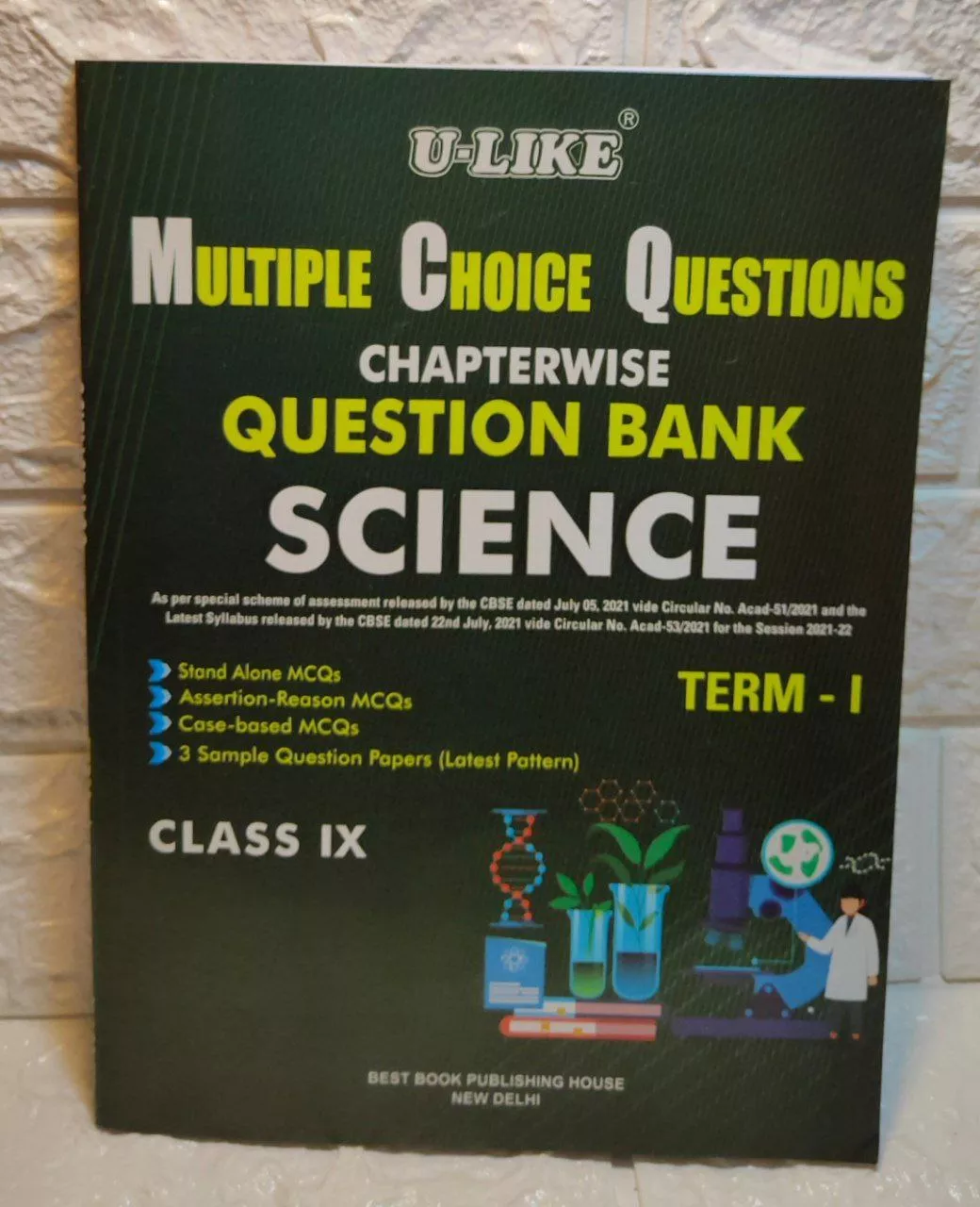 U-like Science Class 12 MCQ Chapterwise Question Bank Term-1 Latest ...